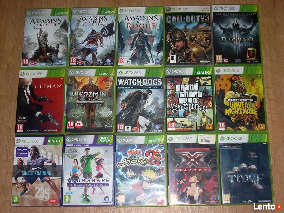 Archiwalne Gry na konsole XBox 360 Warszawa