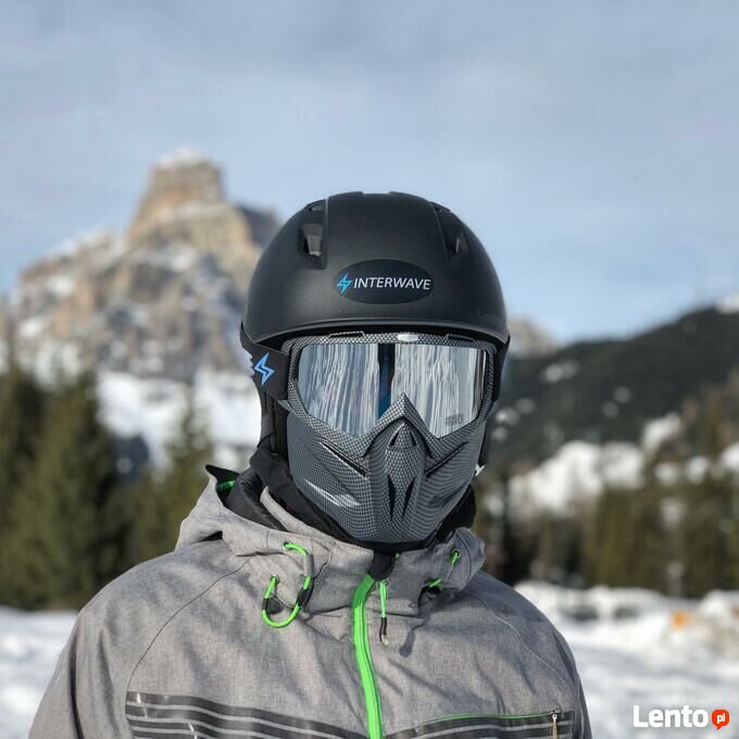 Archiwalne Gogle Antifog z Maską -Maska Narciarska i Snowboardowa Radom