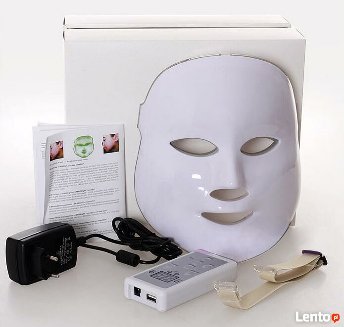 Archiwalne Maska LED 7 kolorów - Projesjonalna Warszawa