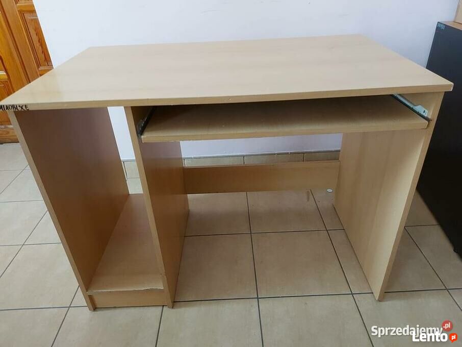 Biurko pod komputer z półką na klawiaturę Katowice