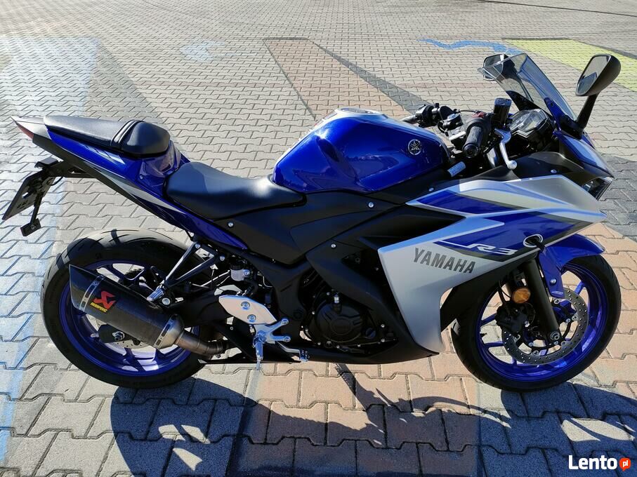 Yamaha R3, kat A2, BARDZO ŁADNA, 2015r. Tychy