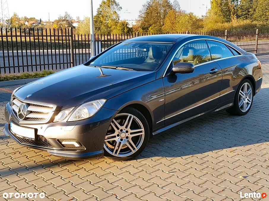 Archiwalne Mercedes-Benz 350CDI W207 Coupe Pakiet AMG Białystok