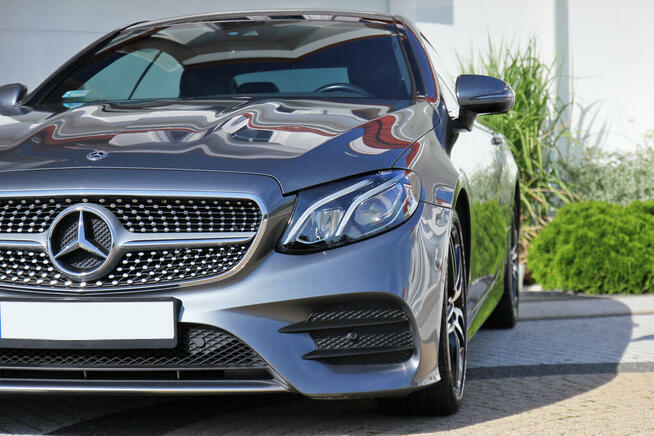 Archiwalne Mercedes E400 4matic AMG Led Panorama Burmester Coupe Kraków