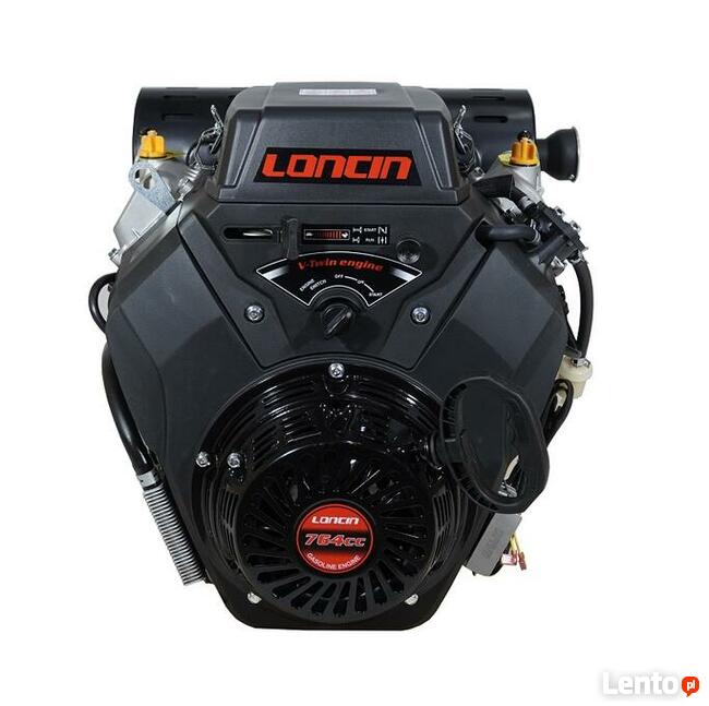 Silnik spalinowy dwucylindrowy Loncin LC2V80FD 27KM ElStart Alwernia