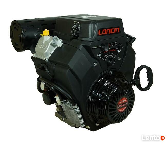 Silnik spalinowy dwucylindrowy Loncin LC2V80FD 27KM ElStart Alwernia