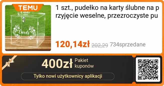 Archiwalne Pudełko na karty ślubne Kraków Archiwalne Pudełko na karty ślubne Kraków