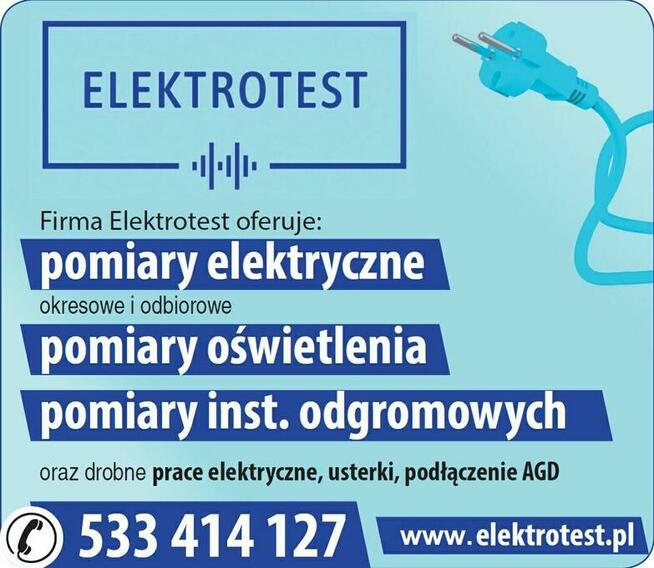 Elektryk, pomiary elektryczne upr. Budowlane, instalacje ele Kraków Elektryk, pomiary elektryczne upr. Budowlane, instalacje ele Kraków