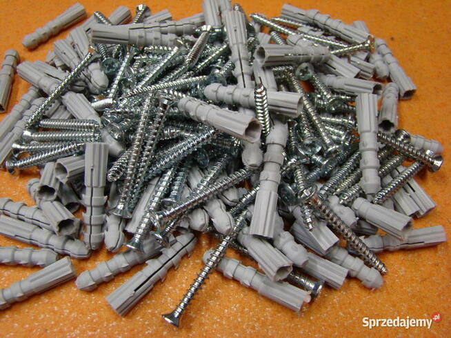 Archiwalne 7x100 szt Kołek rozporowy KOELNER z wkrętem fi 10 x 50 mm L ... Archiwalne 7x100 szt Kołek rozporowy KOELNER z wkrętem fi 10 x 50 mm L ...