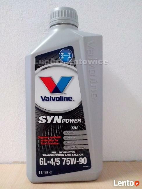 Archiwalne Valvoline SynPower TDL 75W90 GL3/4/5 1L KATOWICE Katowice