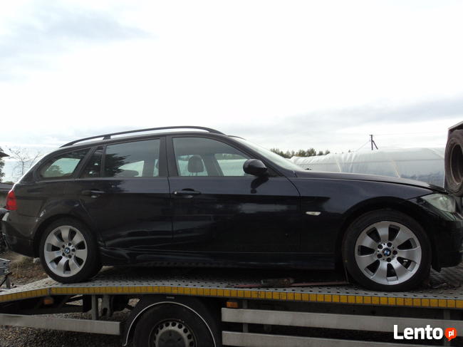 Archiwalne BMW e90 e91 CARBONSCHWARZ METALLIC (416) części maska drzwi Łódź