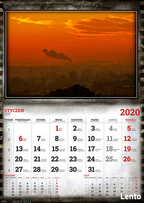 DRON KALENDARZE 2023 Filmy Zdj cia Inspekcje Projekty Graf Cz stochowa